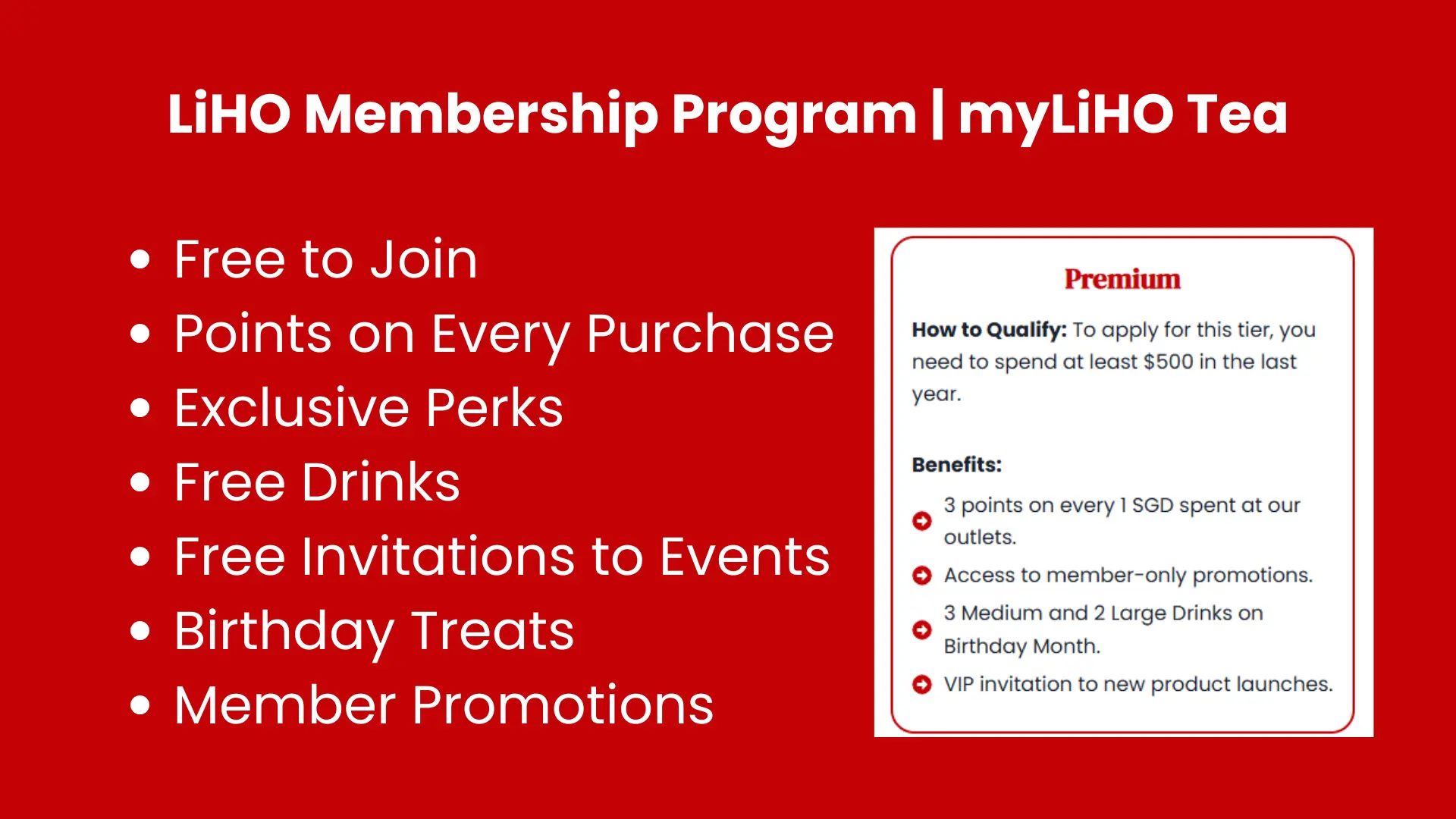 LiHO Membership 2025: Unlock Exclusive Perks with MyLiHOTea!