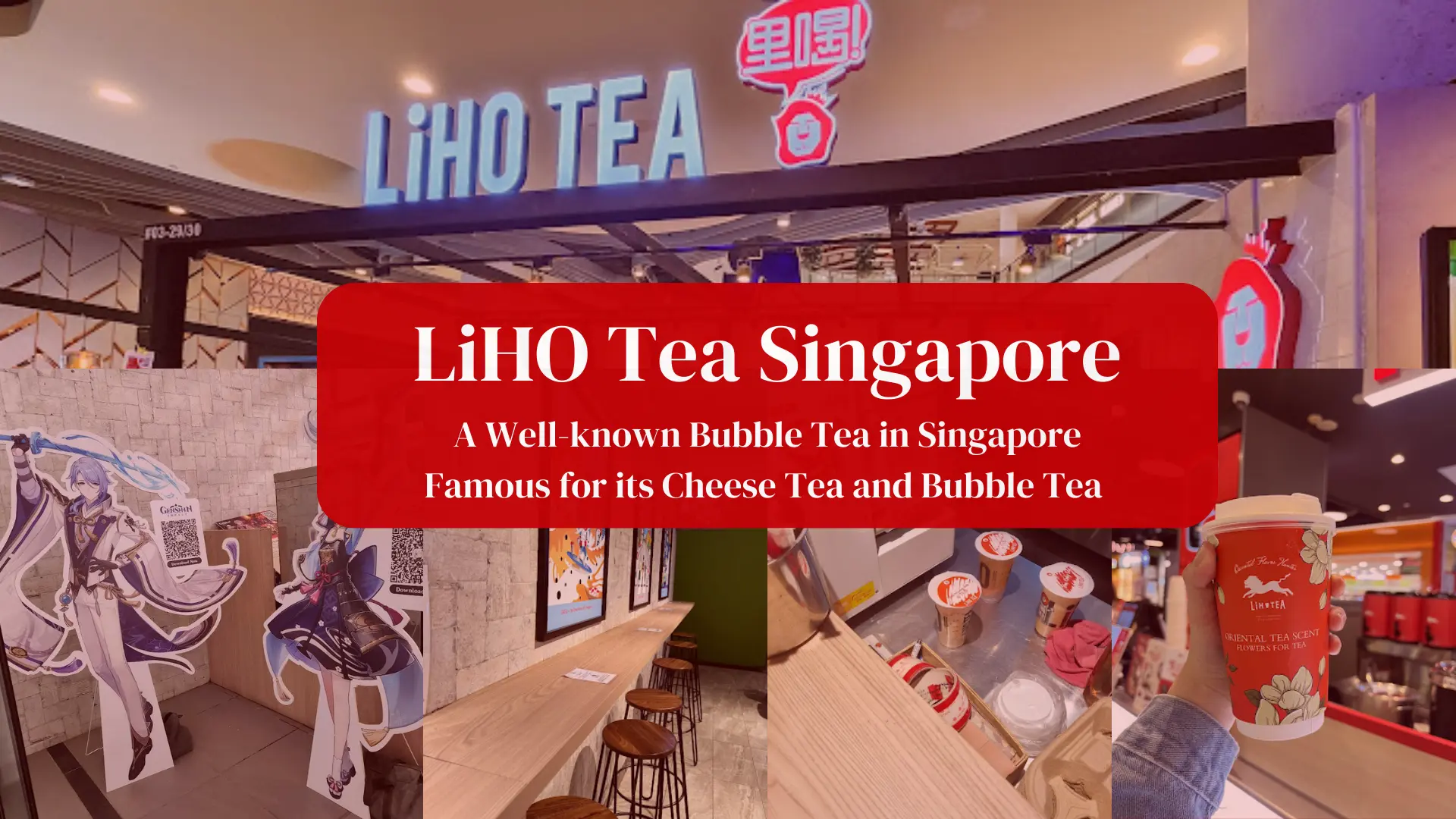 LiHO Tea | No.1 Bubble Tea Chain in Singapore 2025